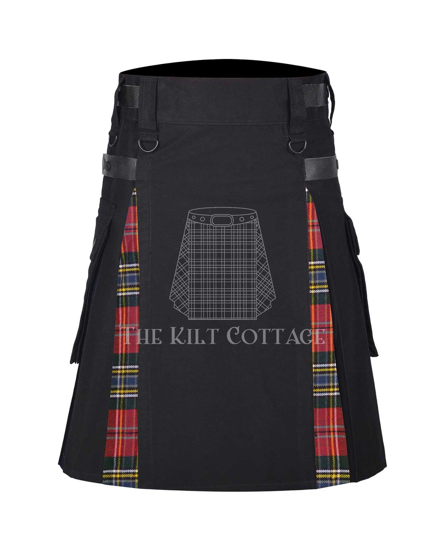 Maclean of Duart Tartan Hybrid Kilt - Kilt Cottage