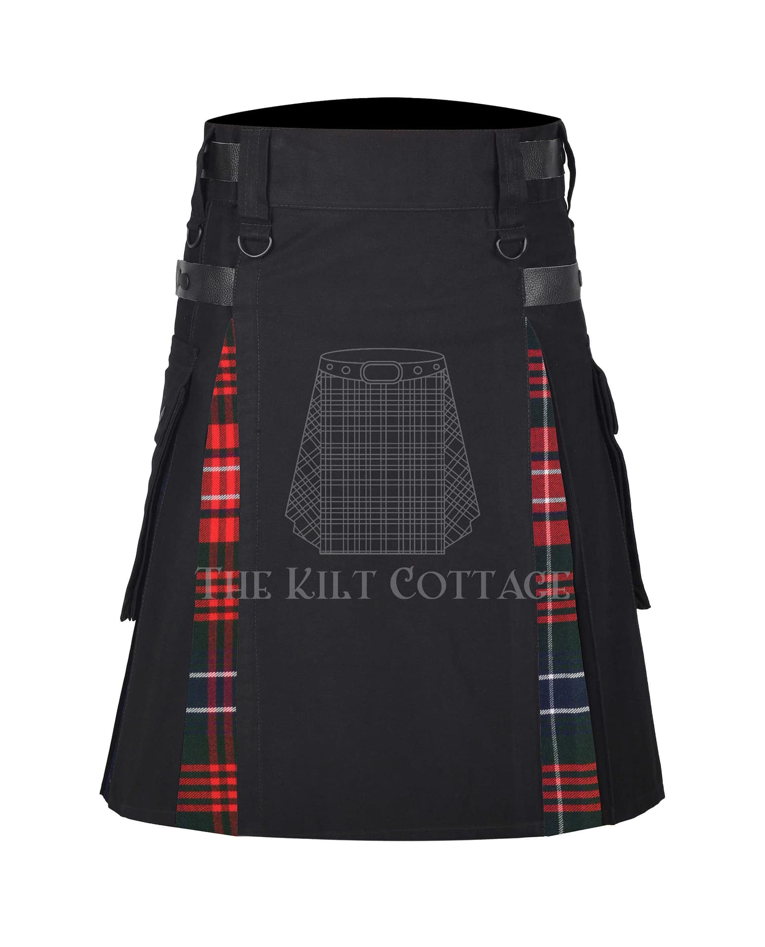 Wilson Modern Tartan Hybrid kilt - Kilt Cottage
